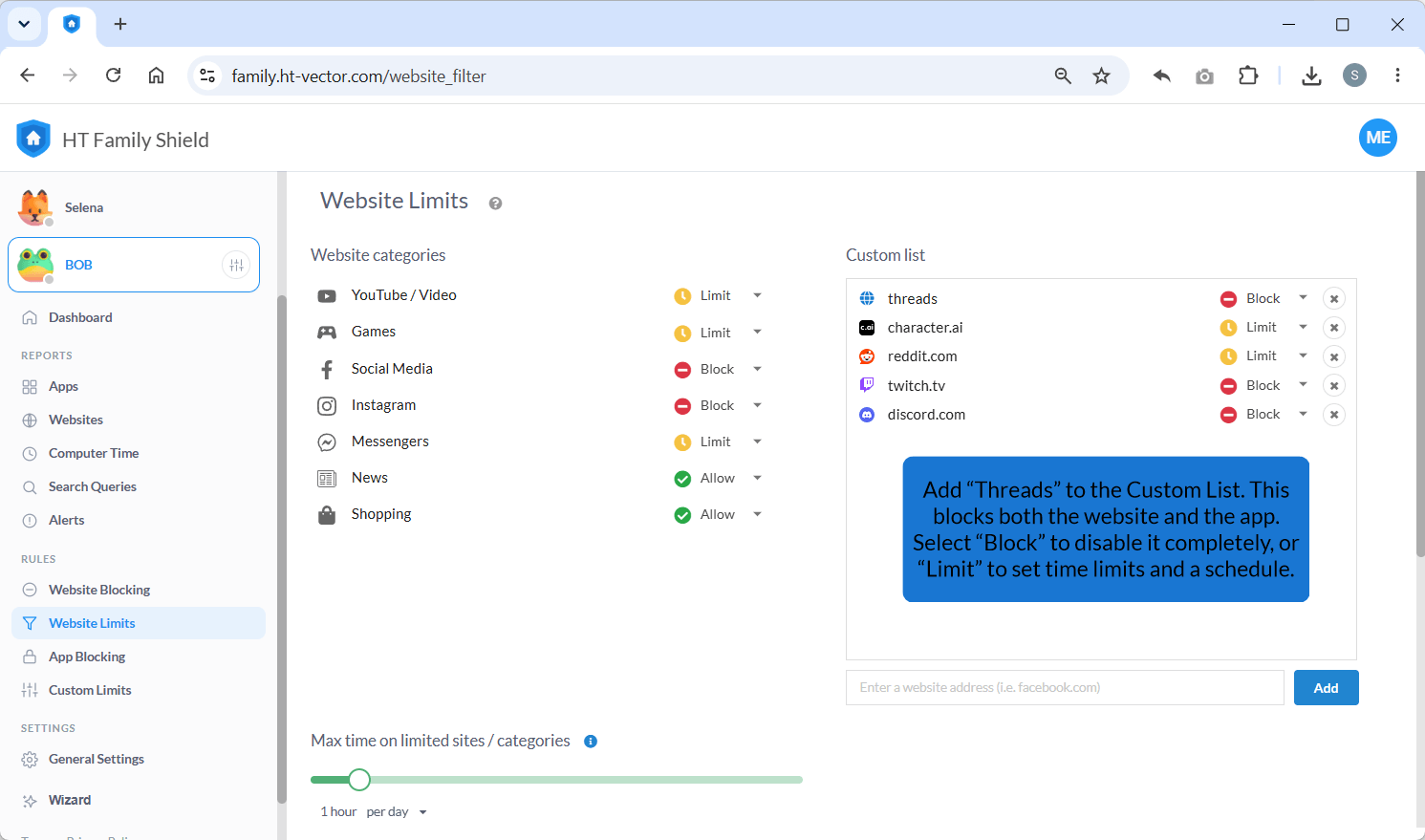 How to Block Threads on a Computer or Laptop (Windows)